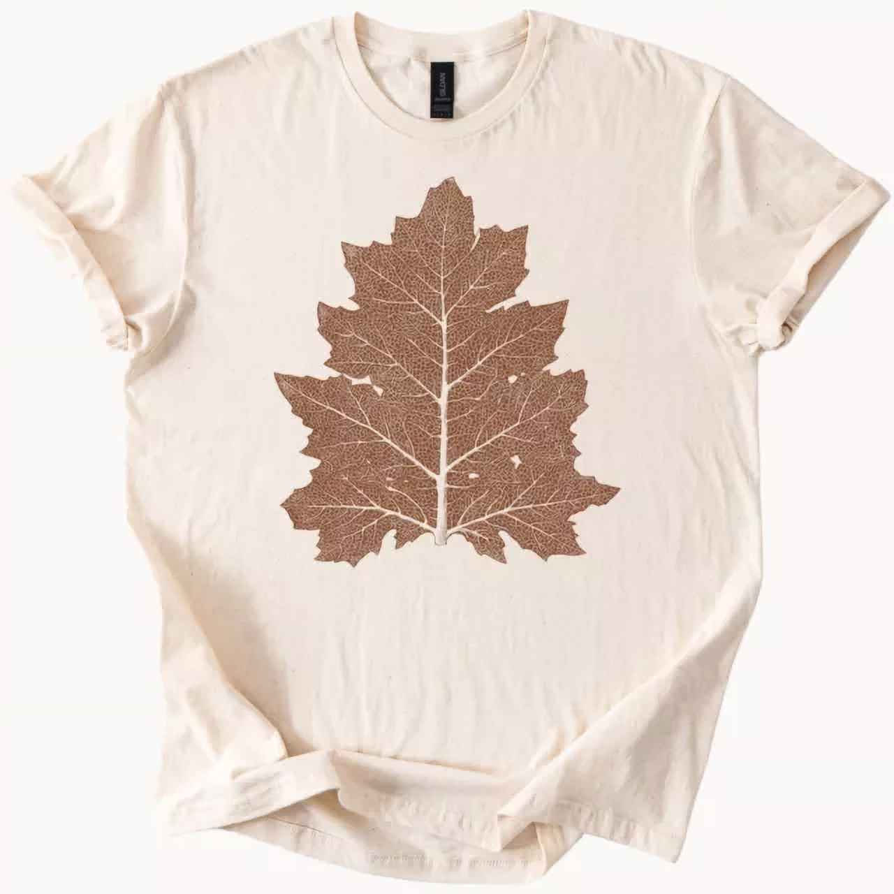 Hot Trending Rustic Oak Leaf Shirt Nature Print Graphic Tee Nature ...