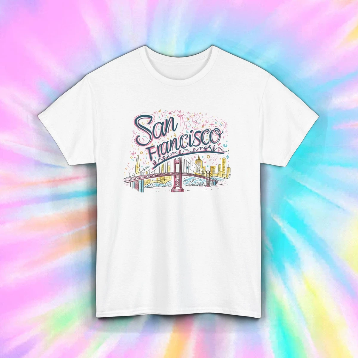 Hot Trending San Francisco Shirt Golden Gate Bridge City Skyline Travel ...