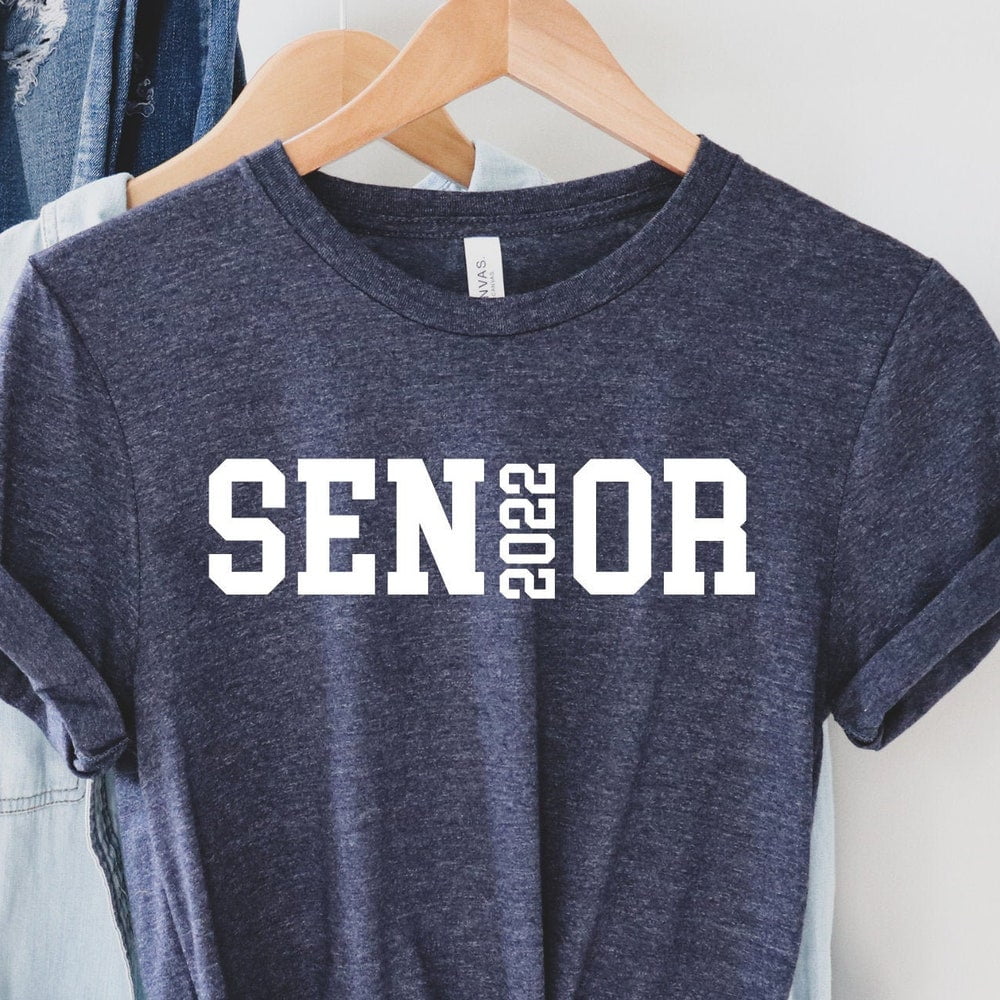 Hot Trending With Senior Shirt, High School Senior Tee, College Senior ...