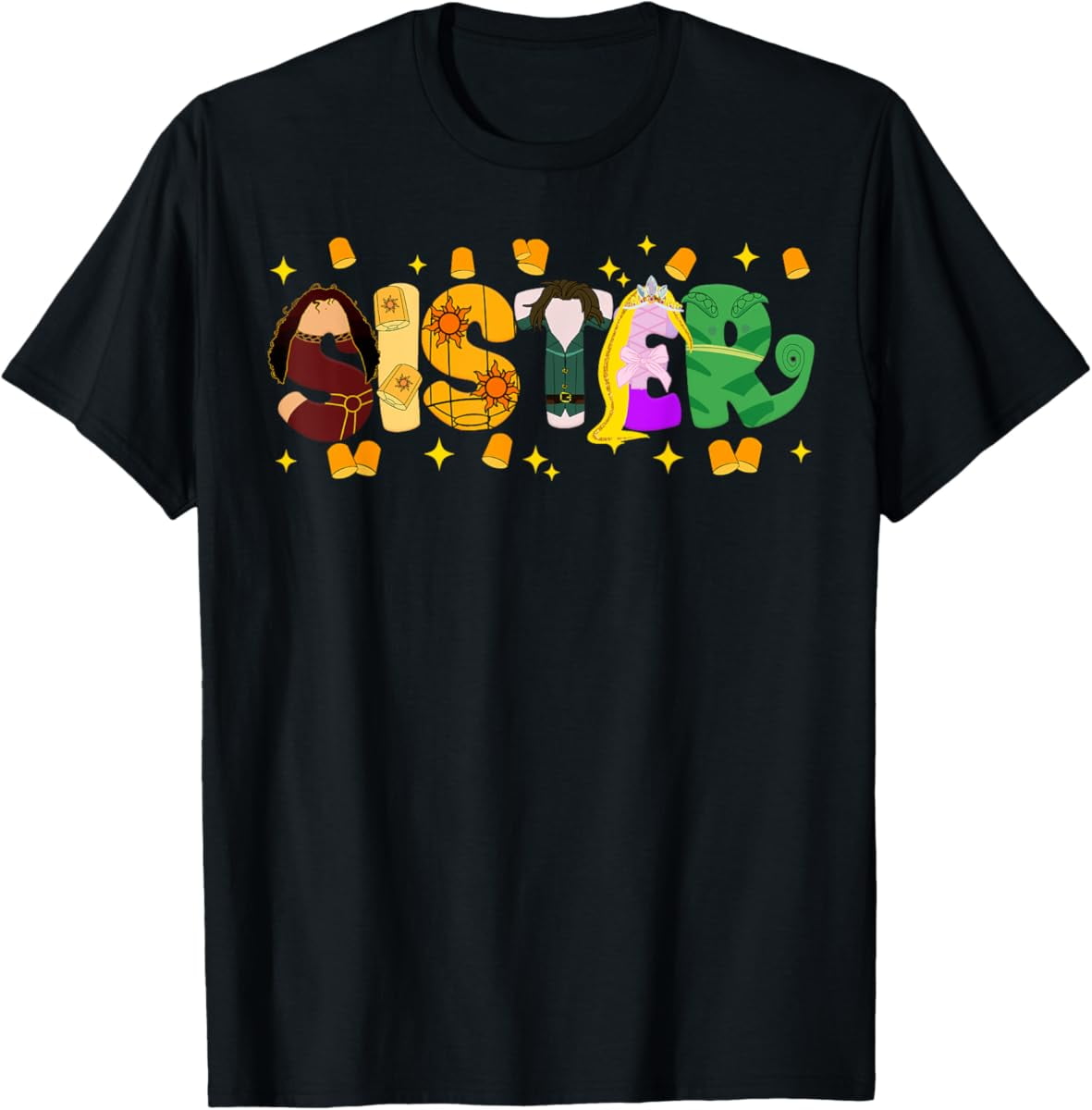 Hot Trending Sister Of The Birthday Girl Princess Family T-Shirt ...