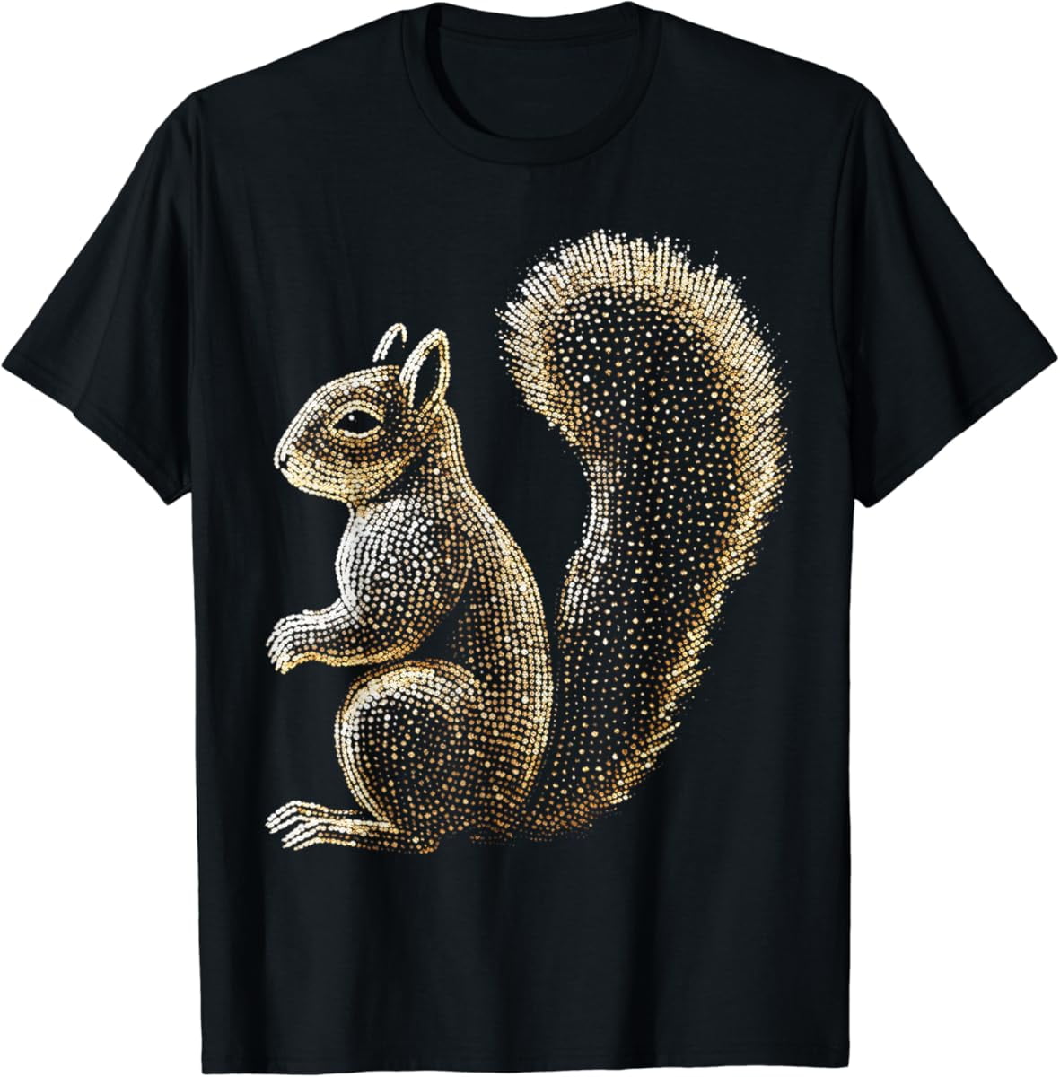 Hot Trending Squirrel Fantasy Animal Pixel Art Graphic Squirrel T-Shirt ...