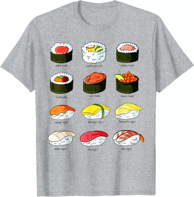 Hot Trending Sushi Costume Funny Sushi Kit Types of Sushi Design ...