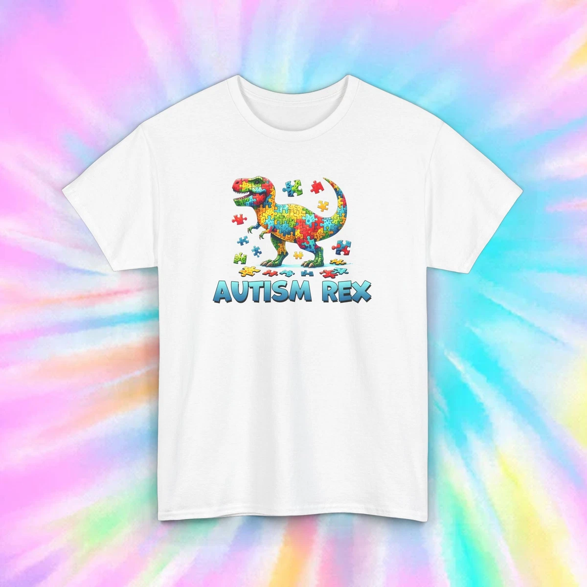Hot Trending T Rex Autism Awareness Shirt | Sizes | Support Autism ...
