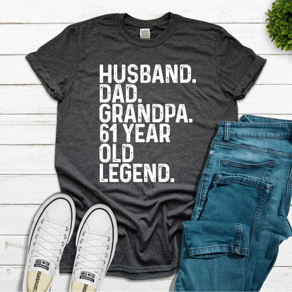 Hot Trending T-Shirt With 61St Birthday Gift For Men | Vintage Retro ...