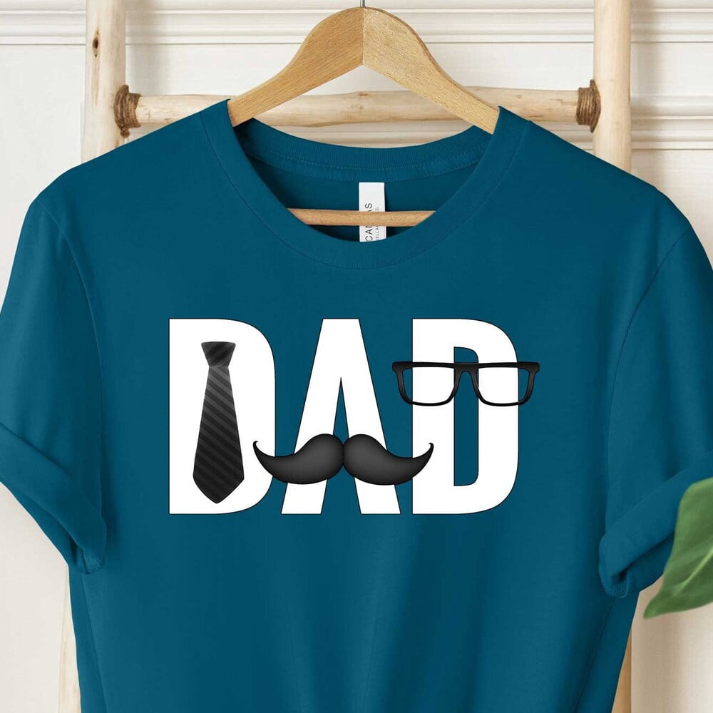 Hot Trending T-Shirt With Father'S Mustache, Funny Fathers Day ...
