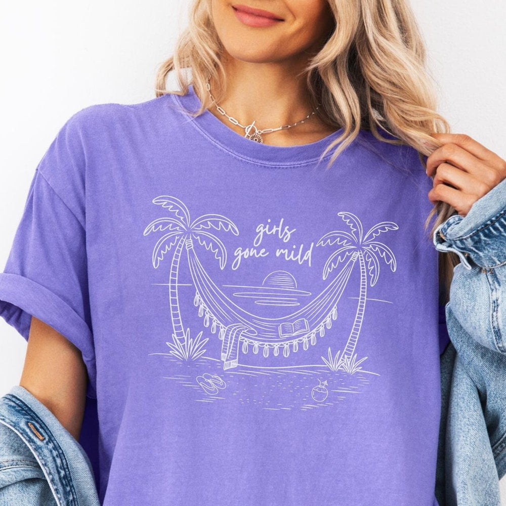 Hot Trending T-Shirt With Gone Mild, Tropical Bachelorette Party Trip ...