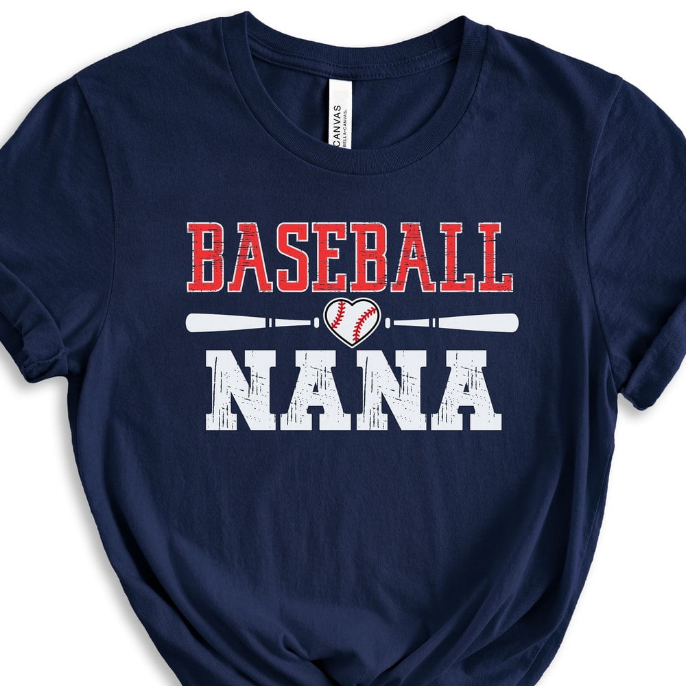 Hot Trending T-Shirt With Nana Baseballs, Ladies Baseball S, Nana ...