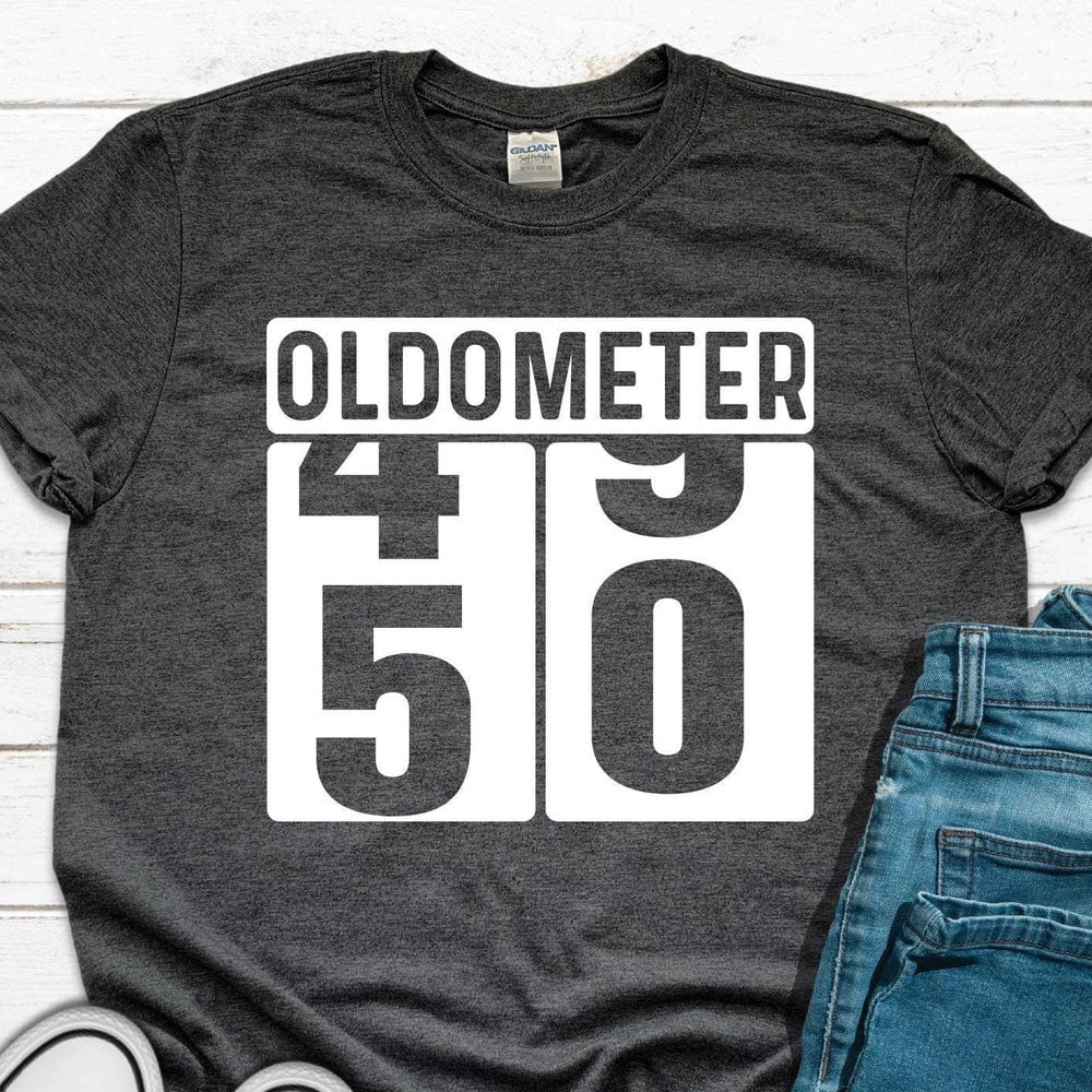 Hot Trending T-Shirt With Oldometer 50 T-Shirt, Unisex Funny 50 Af Mens ...