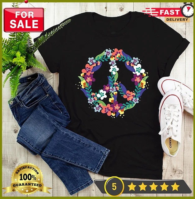 Hot Trending T-Shirt With Peace T-Shirt S-5Xl , Peace Love And Party ...