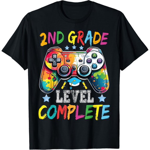 Hot Trending T-Shirt With 2Nd Grade Level Complete Graduation Last Day ...