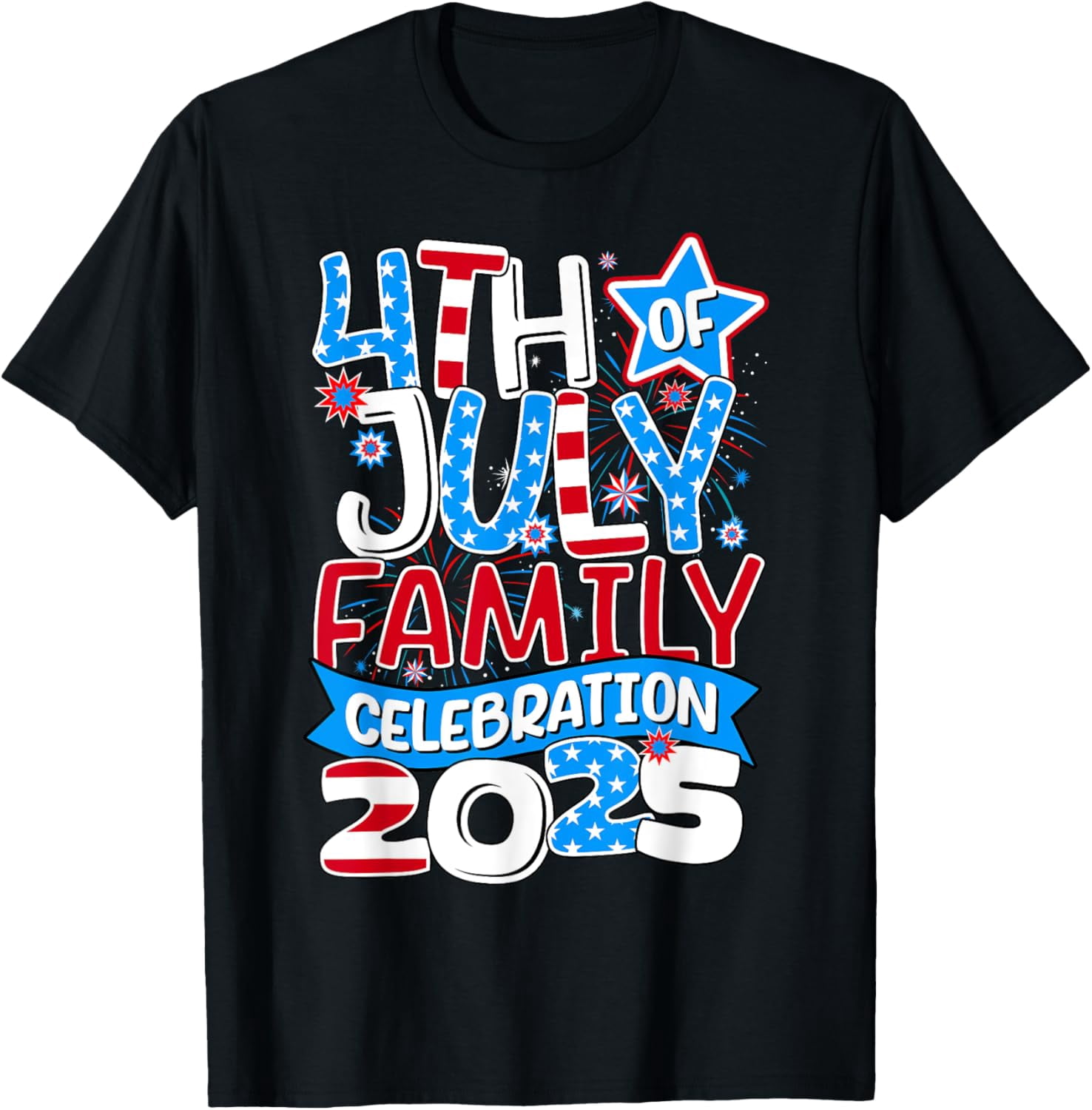 Hot Trending T-Shirt With 4Th Of July Family Celebration 2025 Family ...