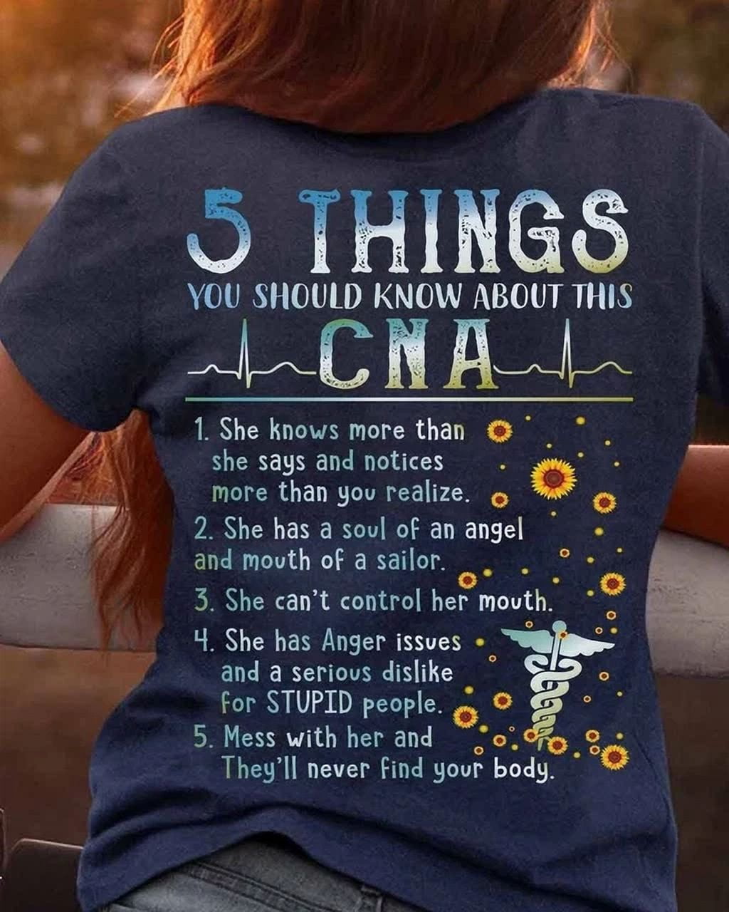 Hot Trending T-Shirt With 5 Things You Should Know About This Cna ...