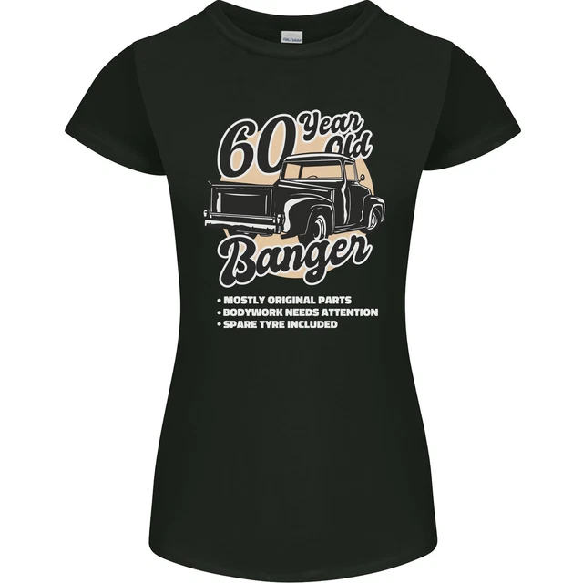 Hot Trending T-Shirt With 60 Year Old Banger Birthday 60Th Year Old T-Shirt Design Preview Only ...