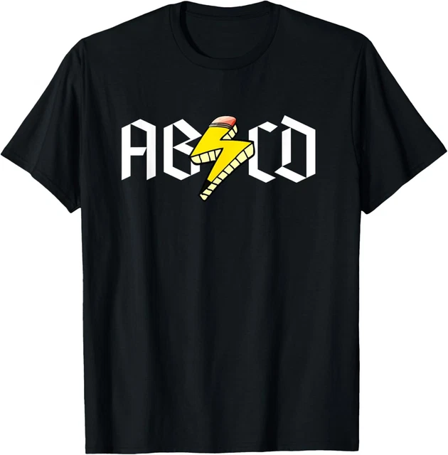 Hot Trending T-Shirt With Abcd Rock T-Shirt Design Preview Only ...