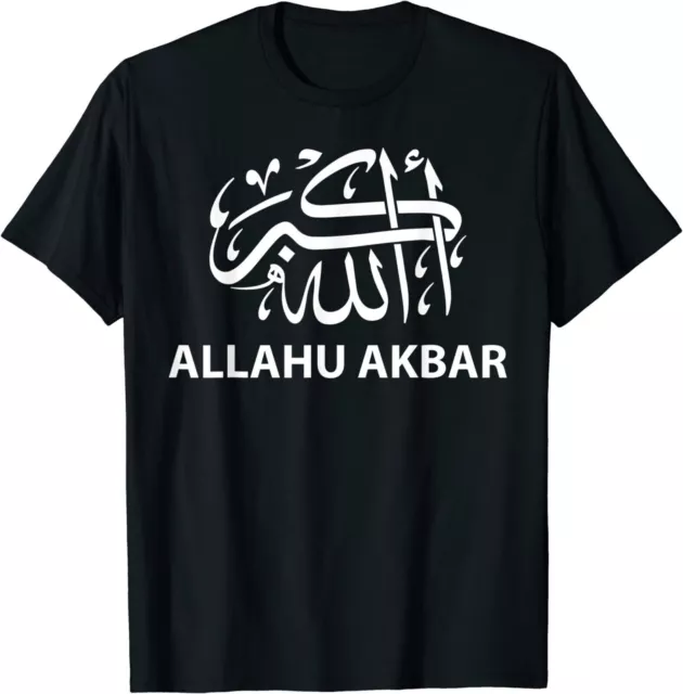 Hot Trending T-Shirt With Allahu Akbar Men'Smuslim Theme Allah Is Great ...