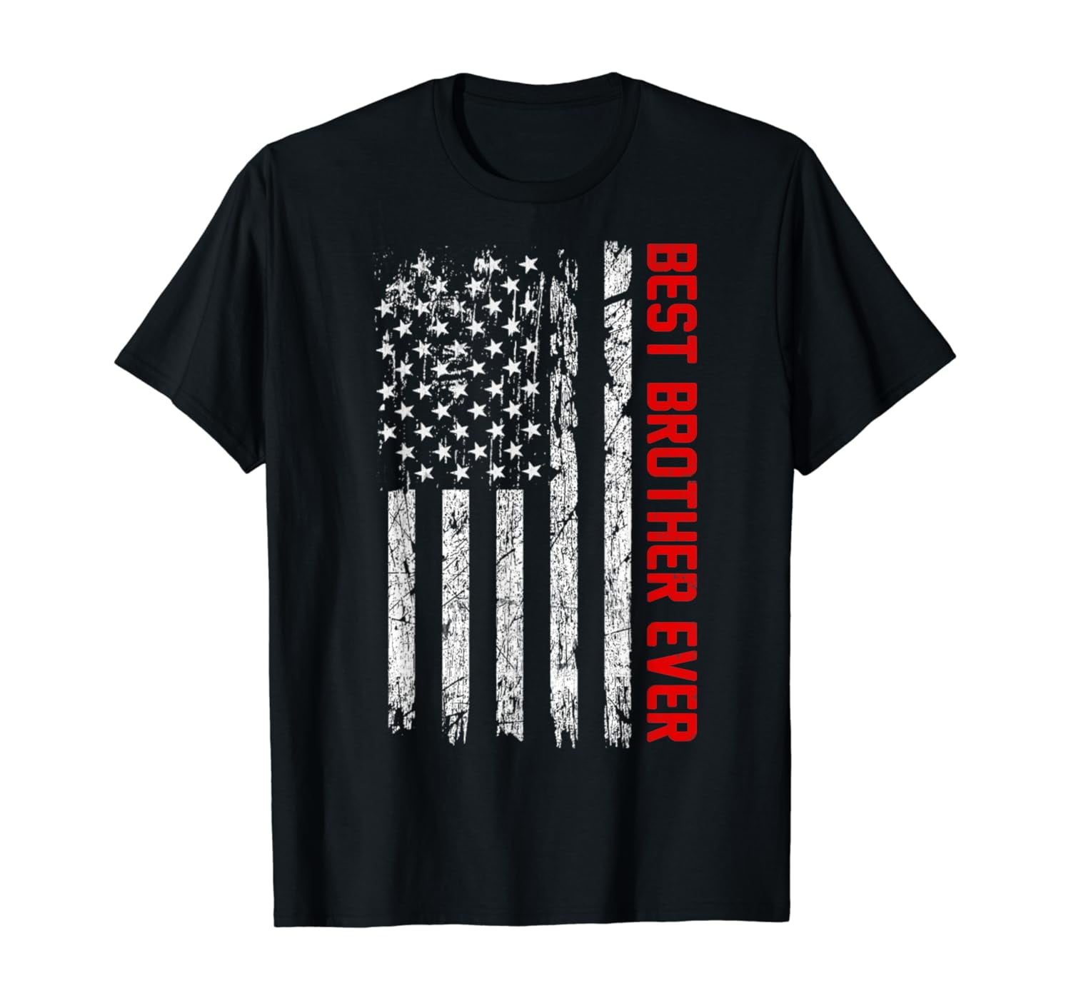 Hot Trending T-Shirt With American Flag Best Brother Ever 4Th Of July ...