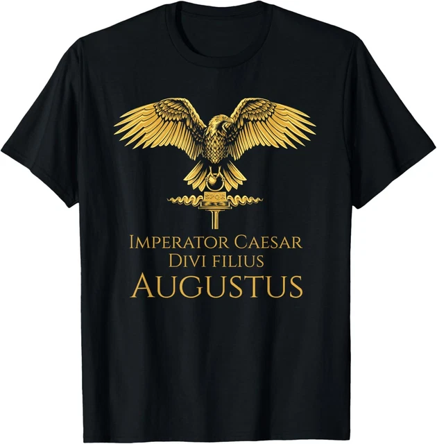Hot Trending T-Shirt With Ancient Roman Emperor Augustus Caesar ...