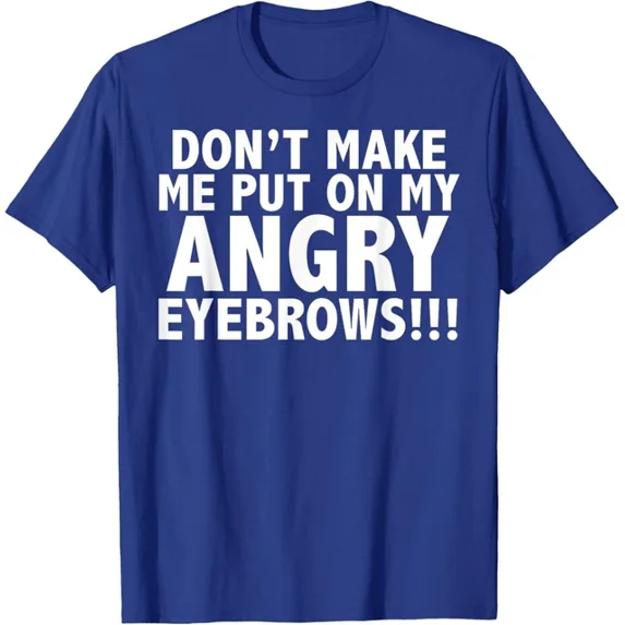 Hot Trending T-Shirt With Angry Eyebrows T-Shirt T-Shirt Design Preview ...