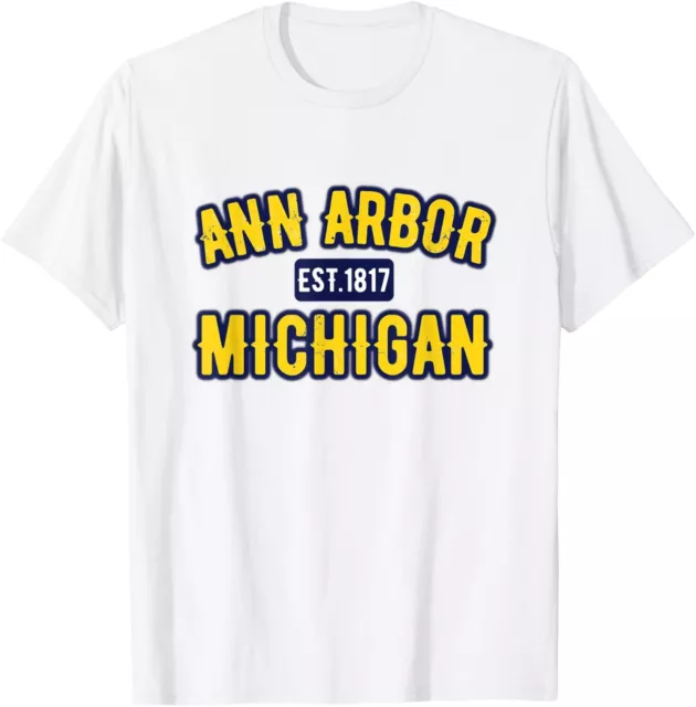 Hot Trending T-Shirt With Ann Arbor, Michigan - Cute Mi State Love ...