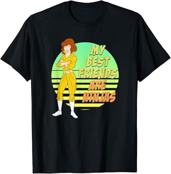 Hot Trending T-Shirt With April O'Neilmy Best Friends Are Ninjas T ...