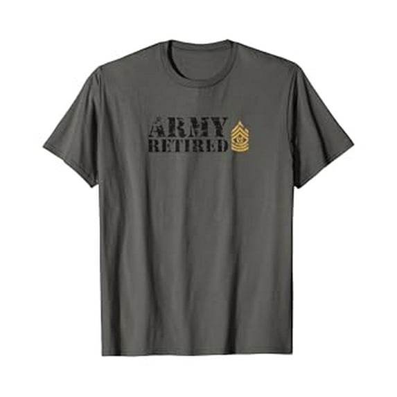 Hot Trending T-Shirt With Army Command Sergeant Major (Csm) Retired T ...