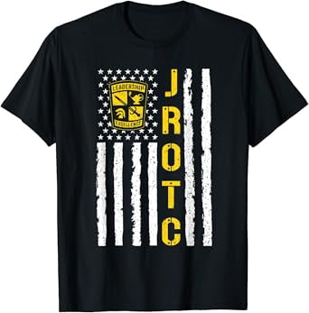Hot Trending T-Shirt With Army Jrotc American Flag Junior Rotc ...