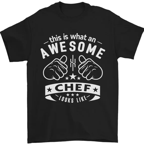 Hot Trending T-Shirt With Awesome Chef Looks Like Funny Cooking T-Shirt ...