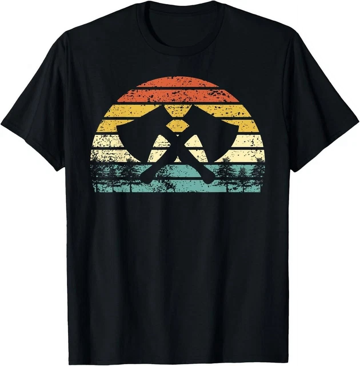 Hot Trending T-Shirt With Axe Throwing Vintage Gift Axe Hatchet ...