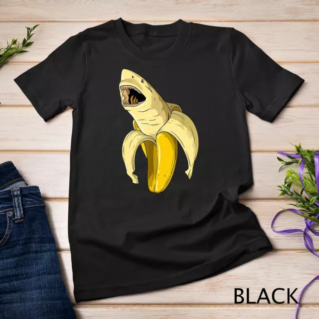 Hot Trending T-Shirt With Banana Shark Banana Themed Party Shark Themed ...
