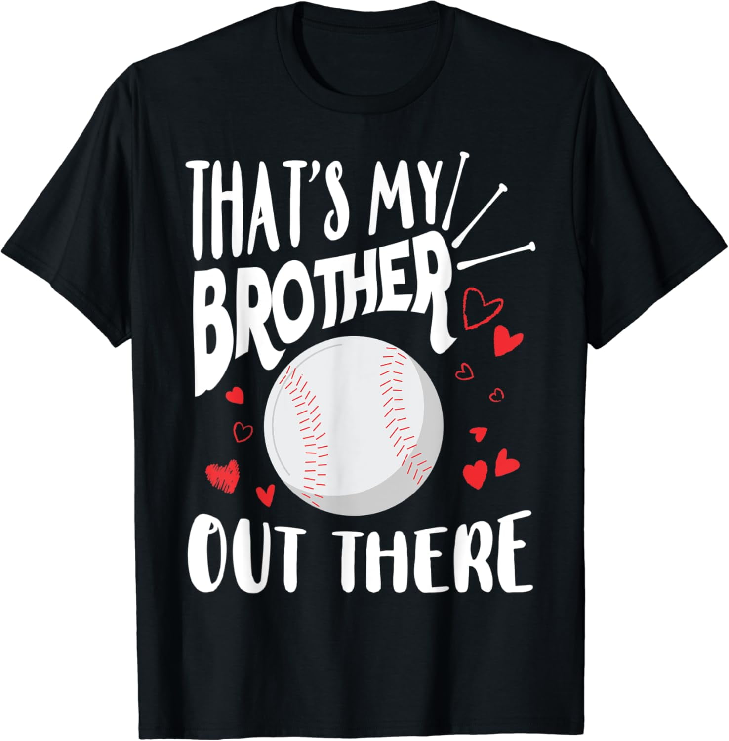 Hot Trending T-Shirt With Baseball Player Siblings Day Athletic Brother ...