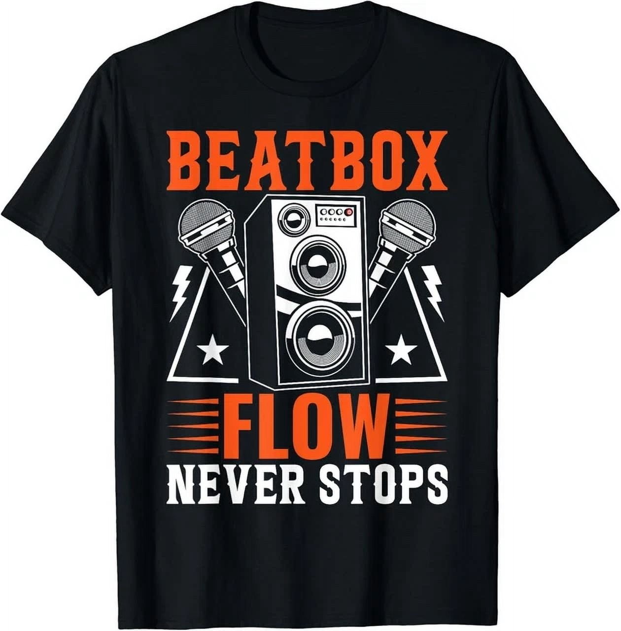 Hot Trending T-Shirt With Beatbox Flow Never Stops Beatbox Beatboxing ...