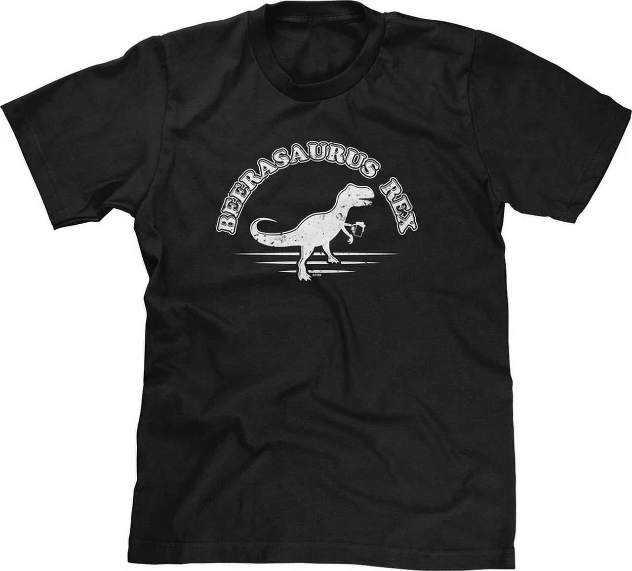 Hot Trending T-Shirt With Beerasaurus Rex Funny Pun Parody Beer Drunk ...