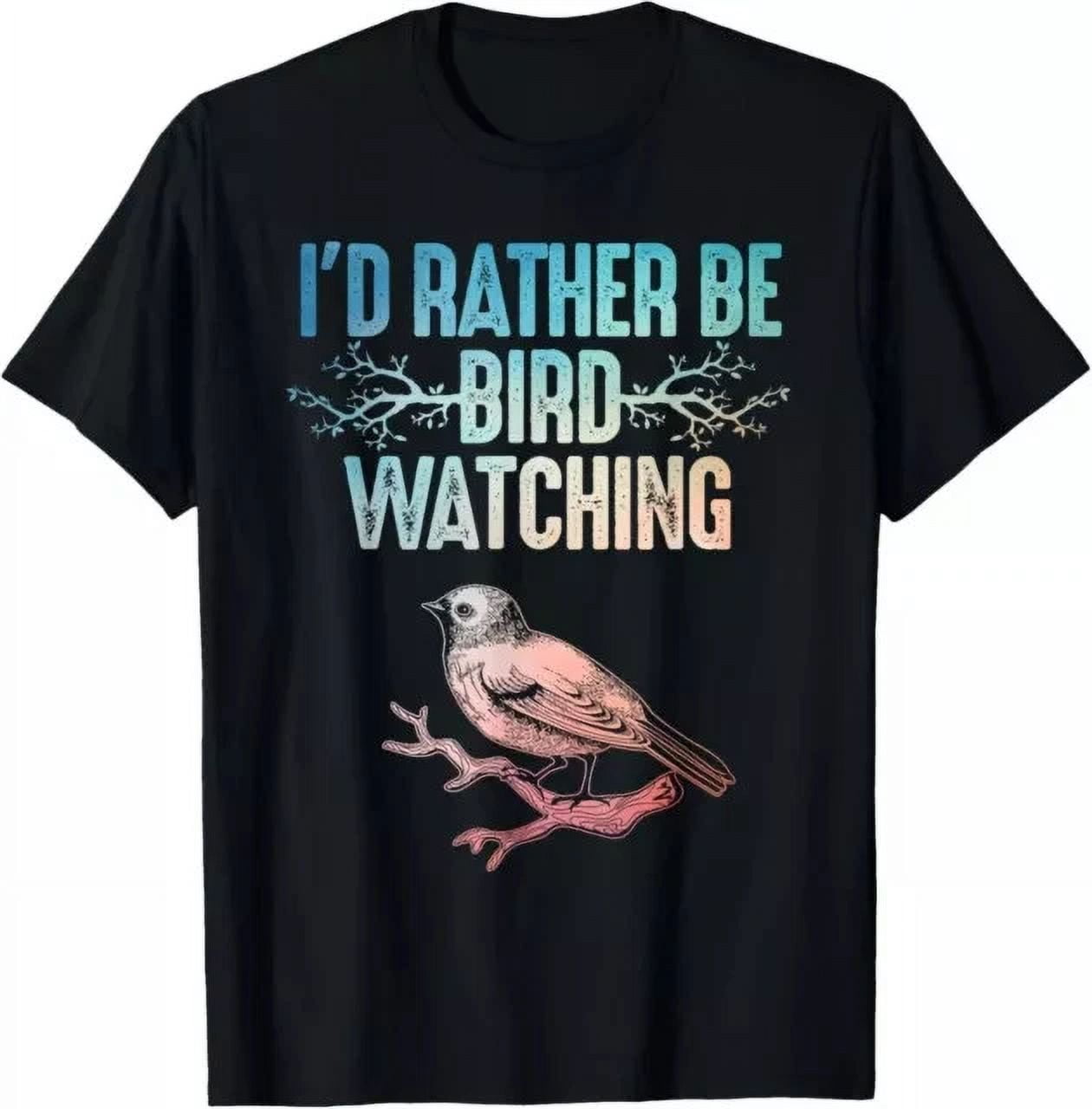 Hot Trending T-Shirt With Best Birdwatching Art For Men Women Birding ...