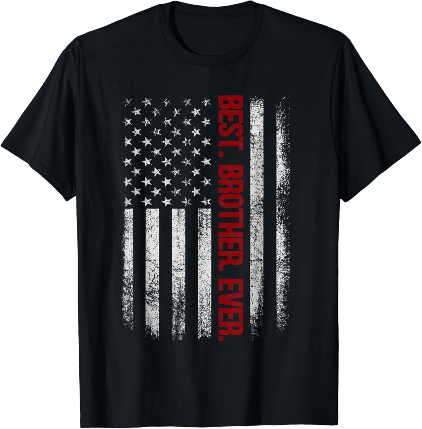 Hot Trending T-Shirt With Best Brother Ever American Flag Vintage ...