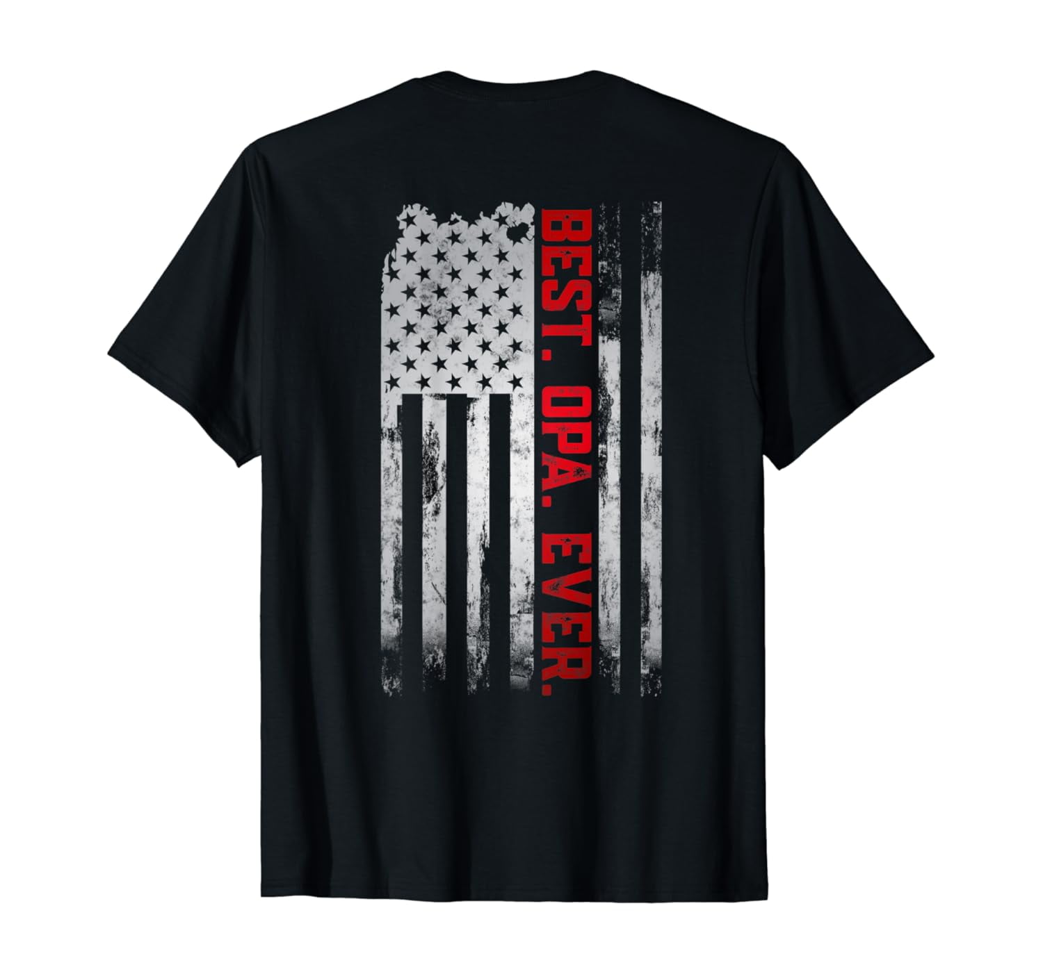 Hot Trending T-Shirt With Best Opa Ever American Usa Flag Father'S Day ...