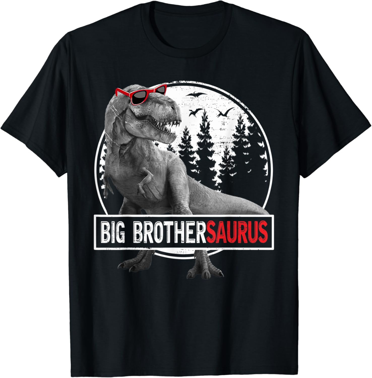 Hot Trending T-Shirt With Big Brothersaurus T Rex Dinosaur Brother ...