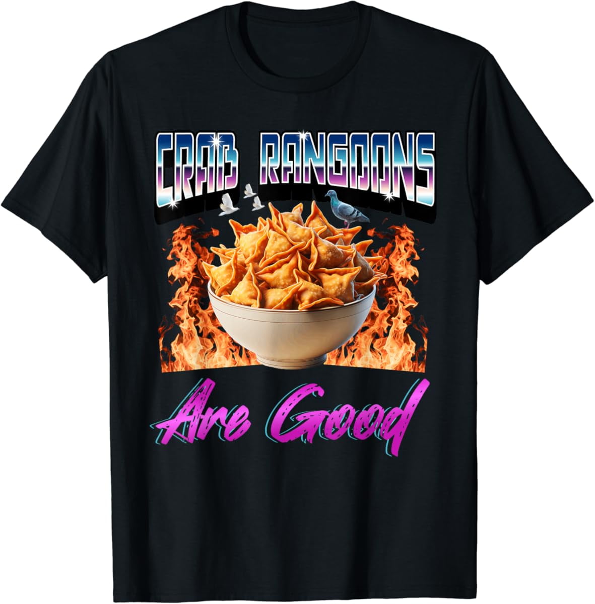 Hot Trending T-Shirt With Bootleg Rap Aesthetic Goons Funny Crab 1990S ...