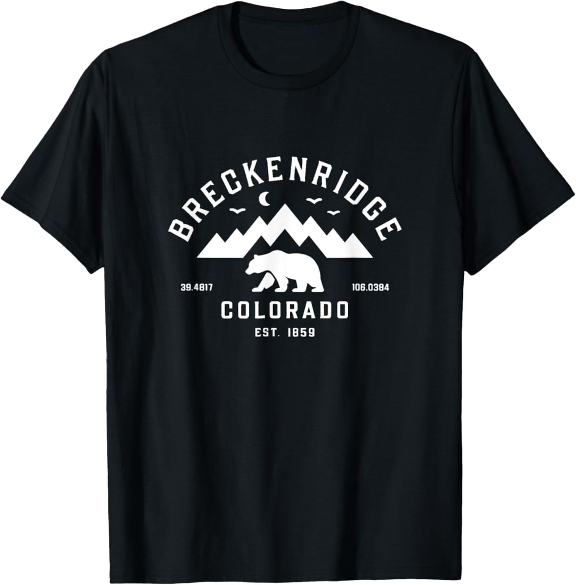 Hot Trending T-Shirt With Breckenridge Co Bear Mountain Hiking Modern ...