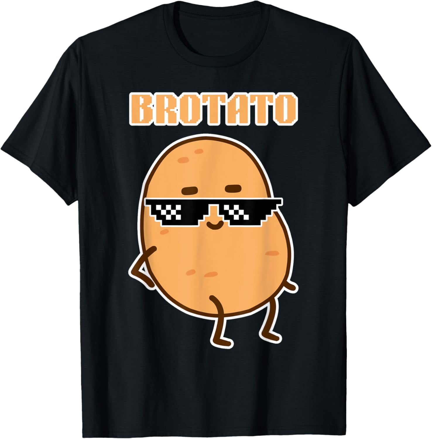 Hot Trending T-Shirt With Brotato Potato Lover Brother Friendship Funny ...
