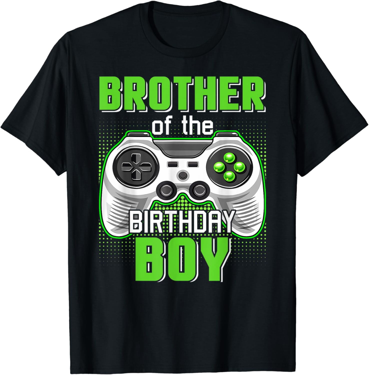 Hot Trending T-Shirt With Brother Of The Birthday Boy Video Game B-Day ...