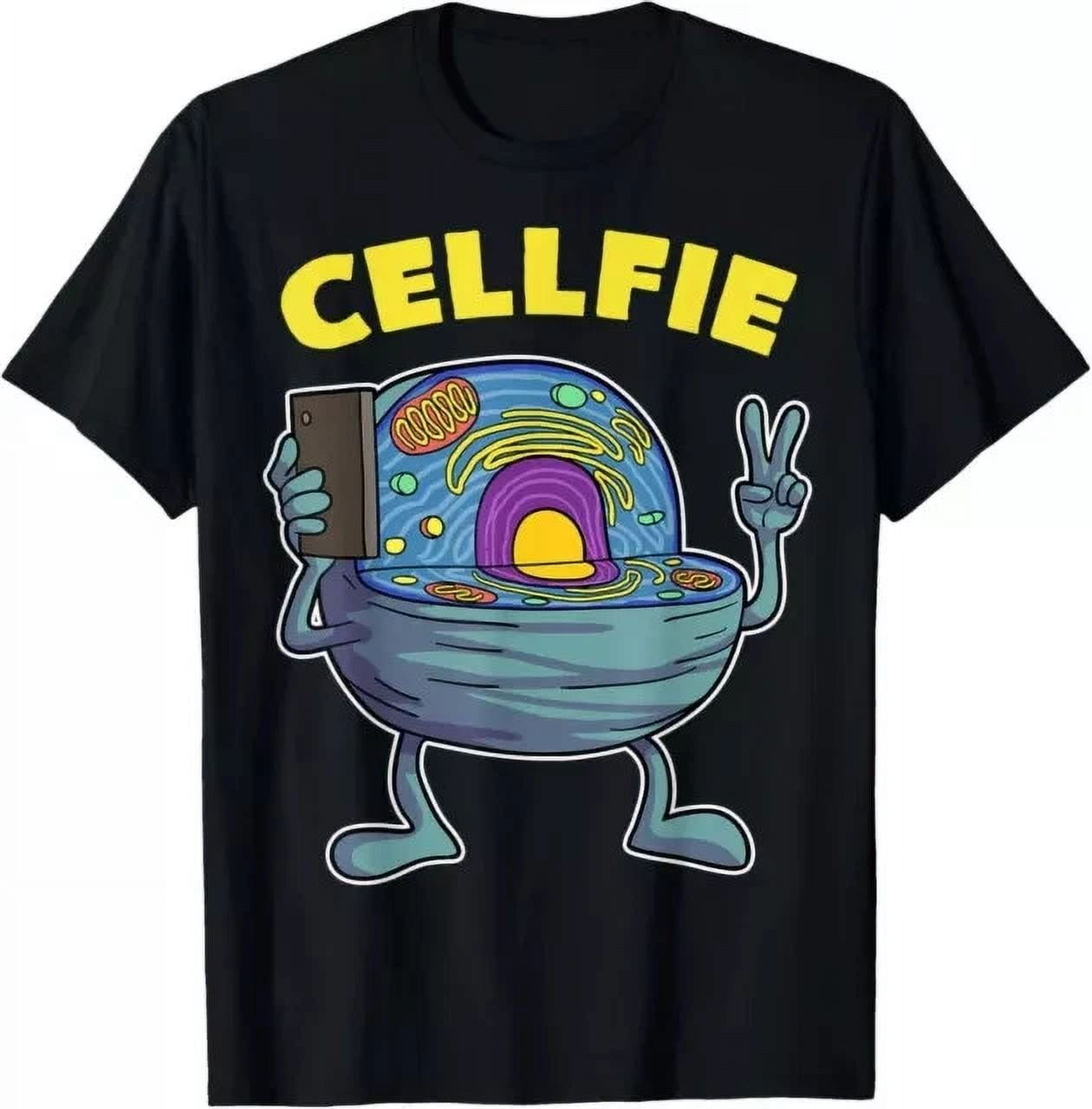 Hot Trending T-Shirt With Cell Fie Funny Science Biology Teacher ...