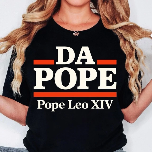 Hot Trending T-Shirt With Chicago Pope Leo Xiv , Cardinal Robert Prevost Da Pope Design Preview ...