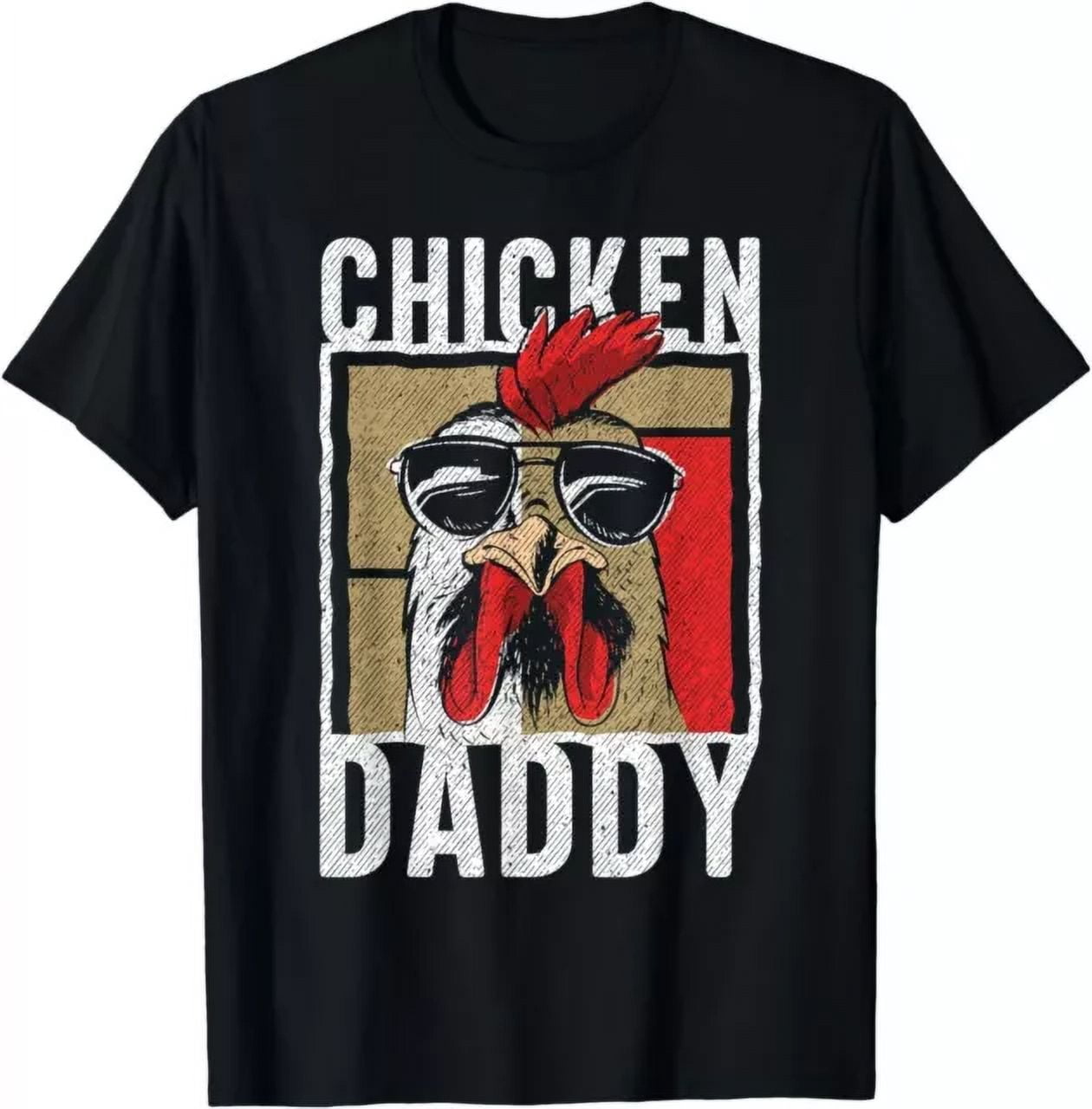 Hot Trending T-Shirt With Chicken Daddy - Chicken Farmer, Father Of The ...