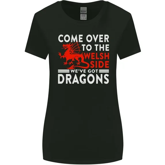 Hot Trending T-Shirt With Come To The Welsh Side Dragons Wales Rugby T ...