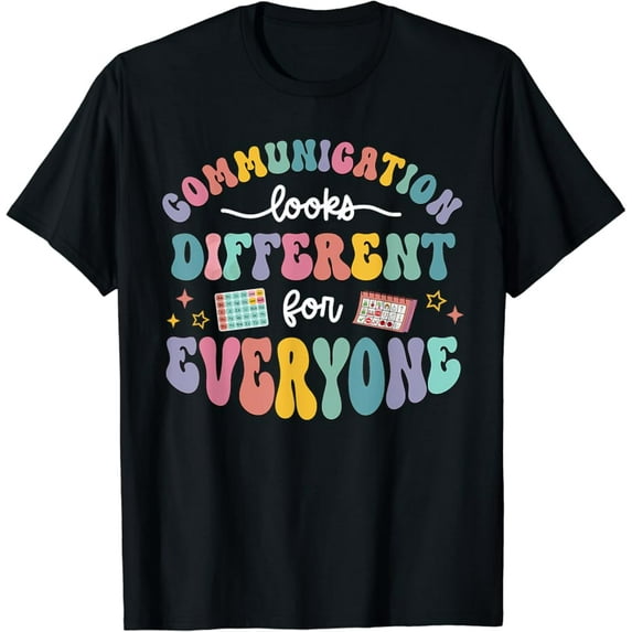 Hot Trending T-Shirt With Communication Looks Different For Everyone ...