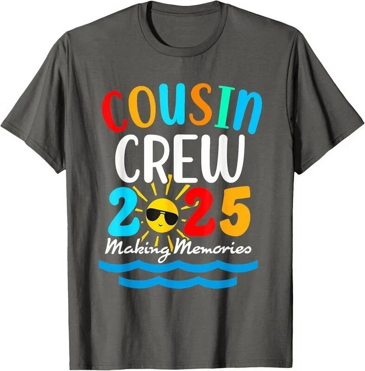 Hot Trending T-Shirt With Cousin Crew 2025 Summer Vacation Beach Family ...