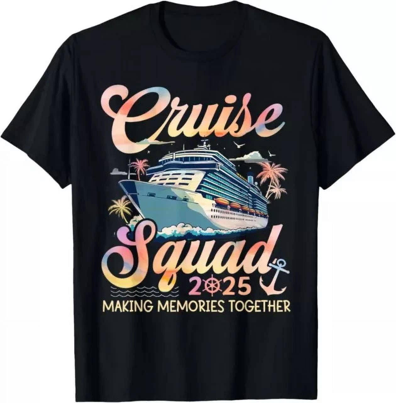 Hot Trending T-Shirt With Cruise Squad 2025 Family Group Matching ...