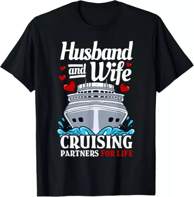 Hot Trending T-Shirt With Cruising Cruise Vacation Husband Wife Couple ...