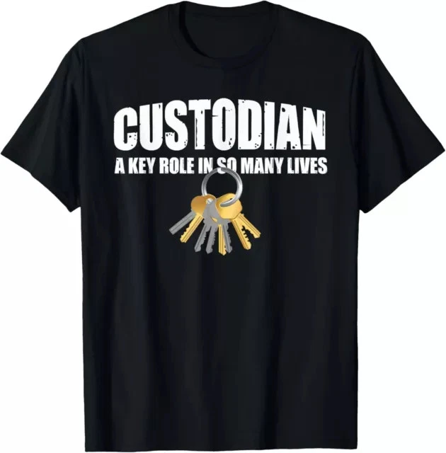 Hot Trending T-Shirt With Custodian Keys - Love Appreciate Janitor ...