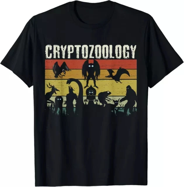 Hot Trending T-Shirt With Cute Cryptid Monsters Bigfoot Mothman Dogman ...